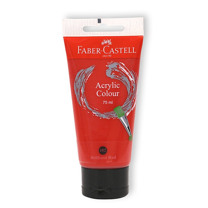 Acrylic Colour 75 ml Merah